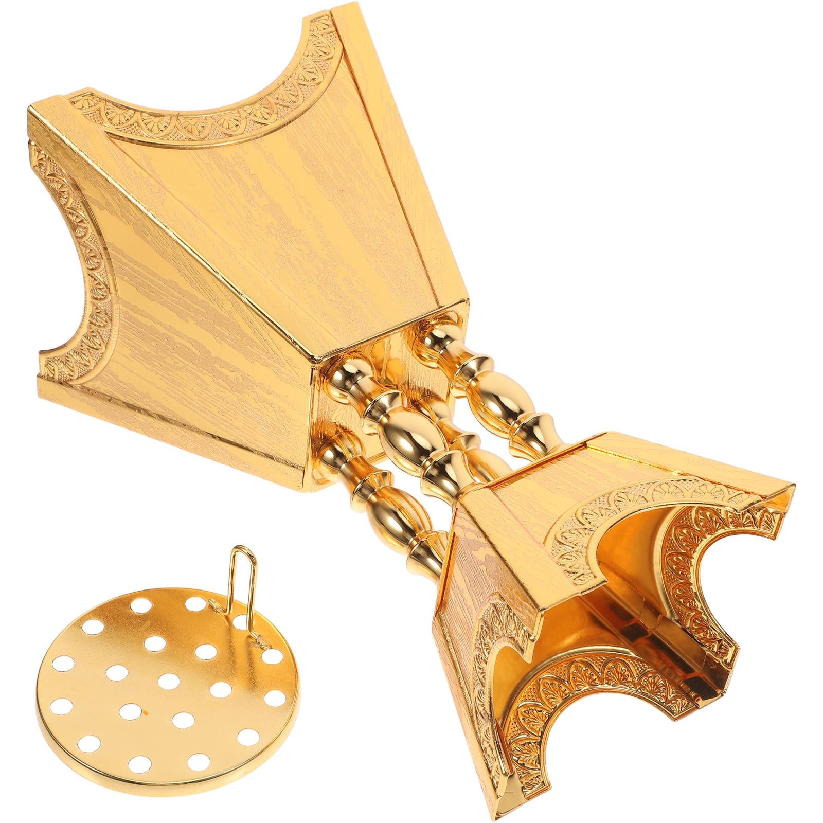 HOMEMAXS Middle Eastern Style Metal Incense Burner Aromatherapy Censer ...