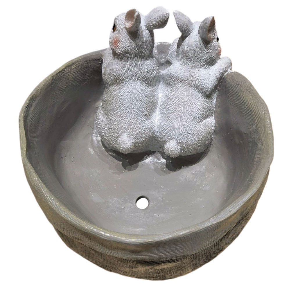 HOMEMAXS Milisten Small Rabbit Plant Pot Bunny Planter Succulent Pots ...