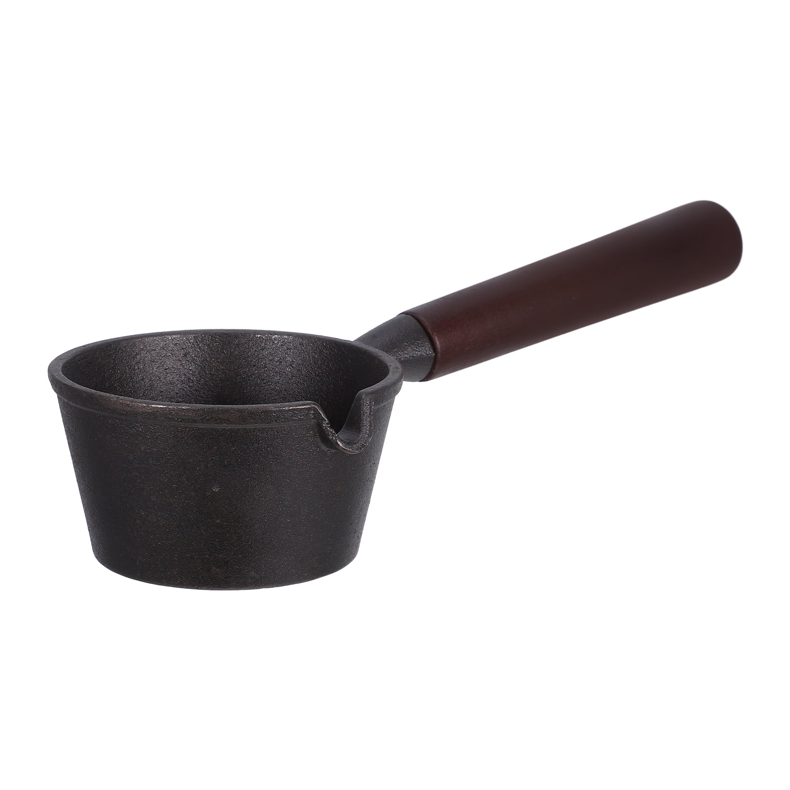 HOMEMAXS Mini Butter Melting Pot Small Sauce Pan with Wood Handle for ...