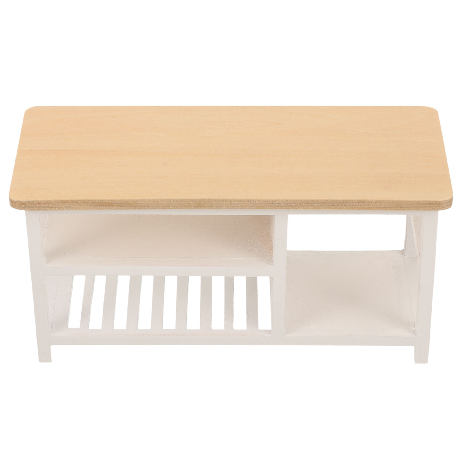 HOMEMAXS Mini Computer Desk Miniature Table Doll House Computer Table ...