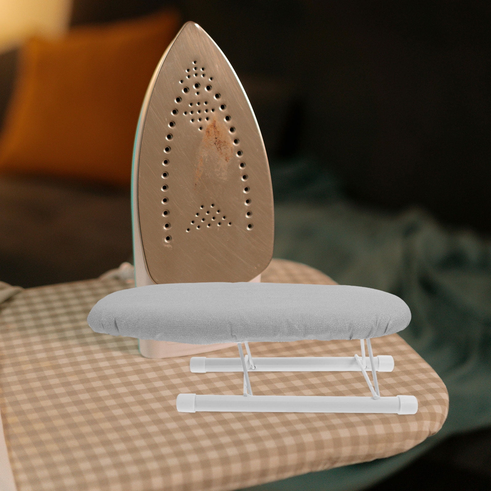 HOMEMAXS Mini Folding Ironing Board Tabletop Ironing Pad Heat Resistant ...