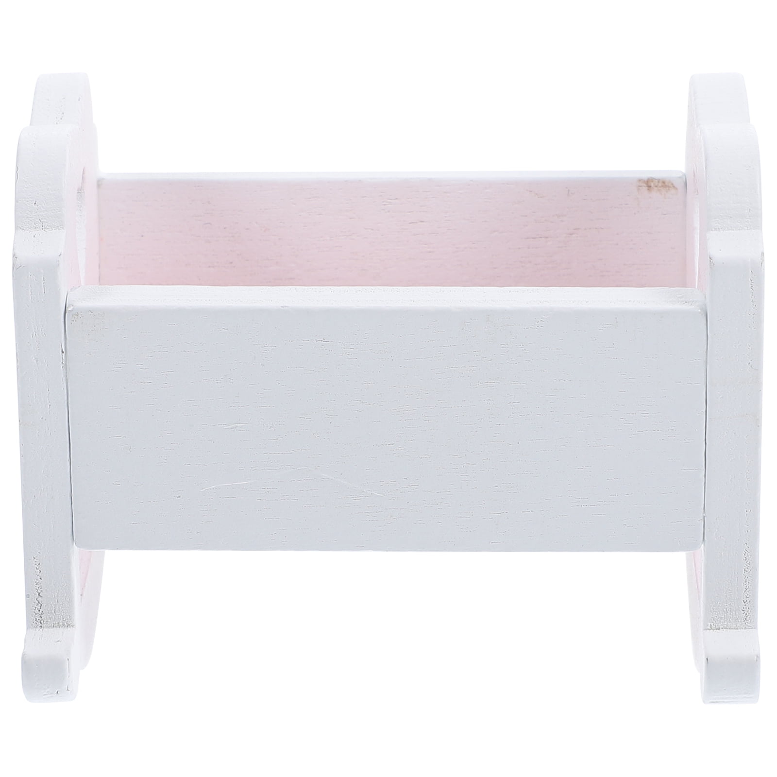 HOMEMAXS Mini House Baby Bed Miniature Mini Bed Tiny Bed Prop Lifelike ...