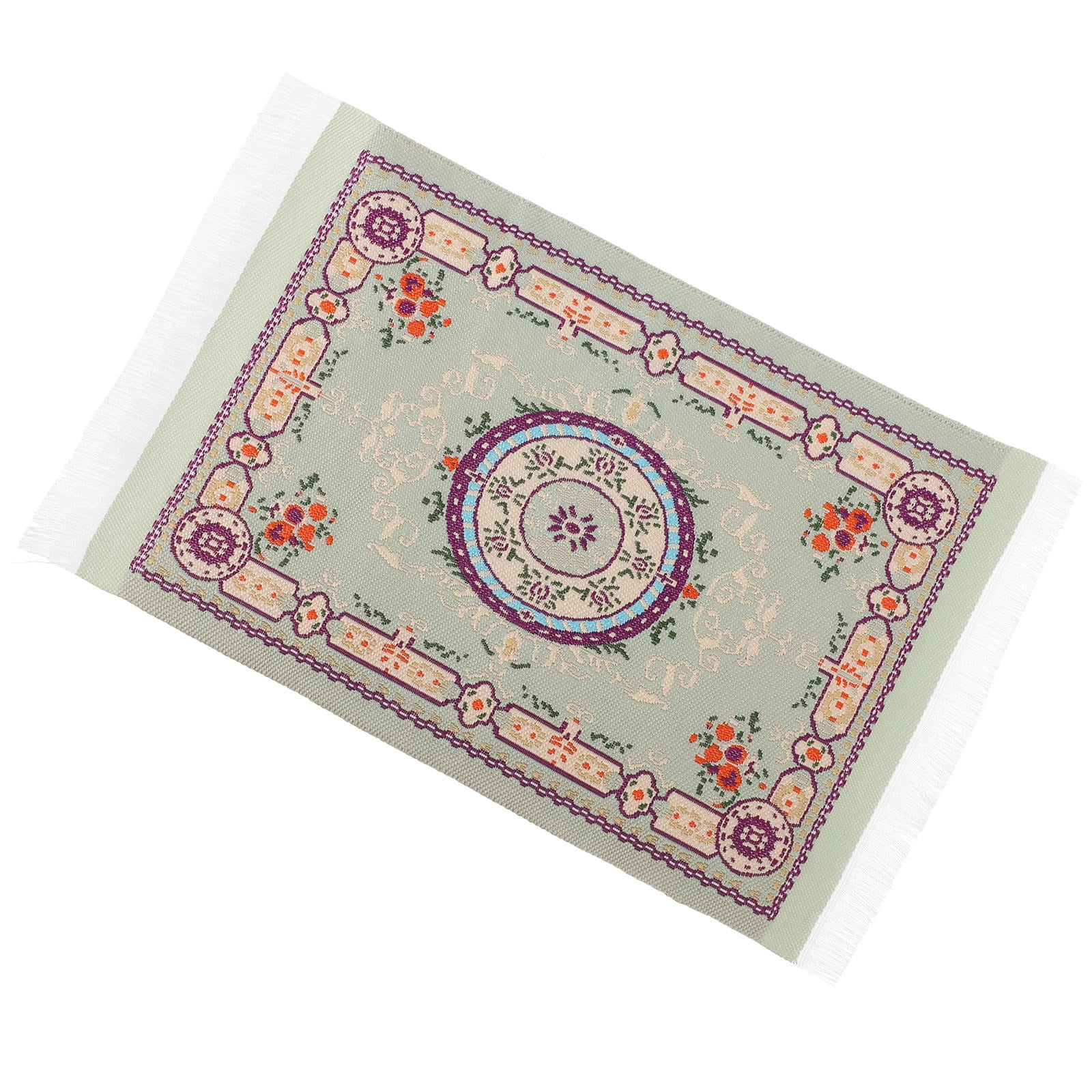 HOMEMAXS Mini House Rug Miniature Carpet Floor Mat Dollhouse Floor ...