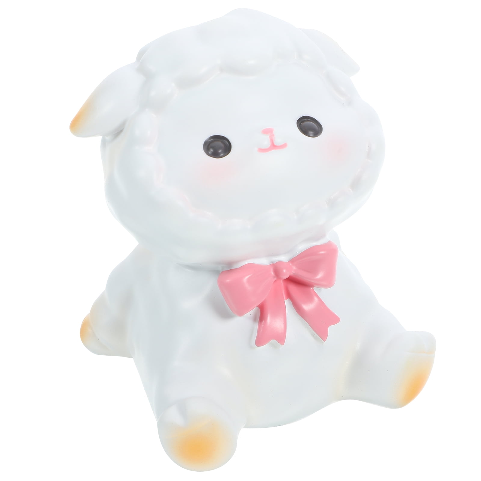 HOMEMAXS Mini Sheep Figure Miniature Sheep Figurine Mini Animal ...