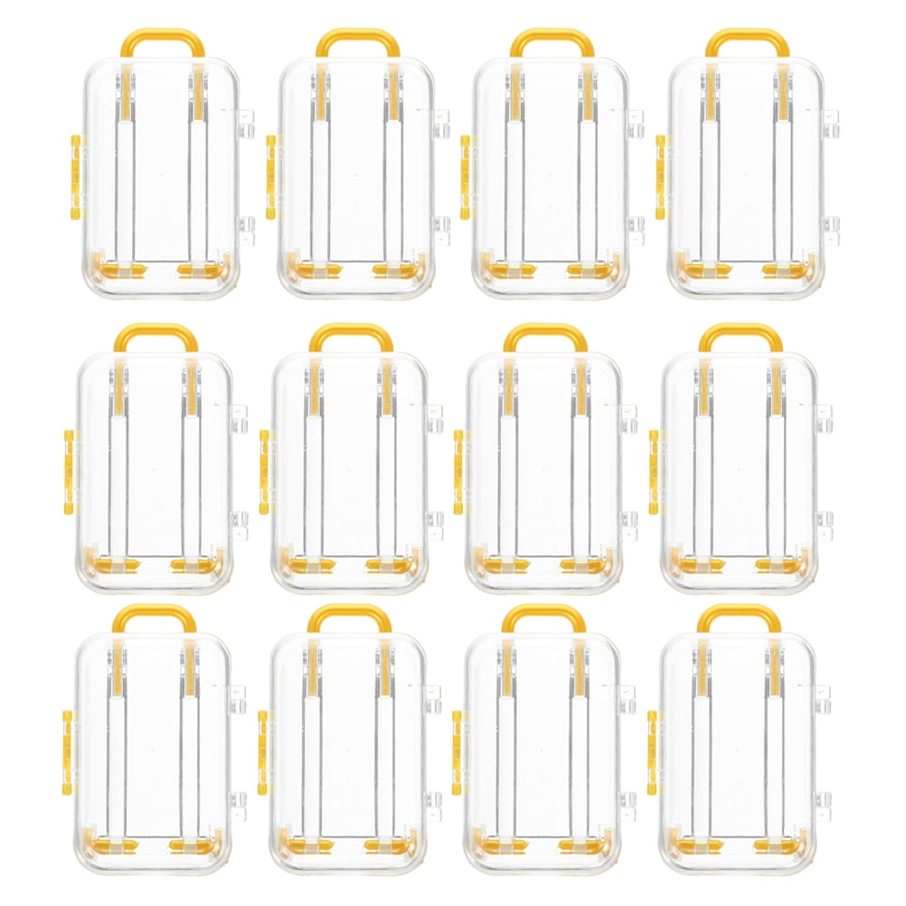 HOMEMAXS Mini Suitcase Candy Boxes for Party Favors and Decor Yellow ...