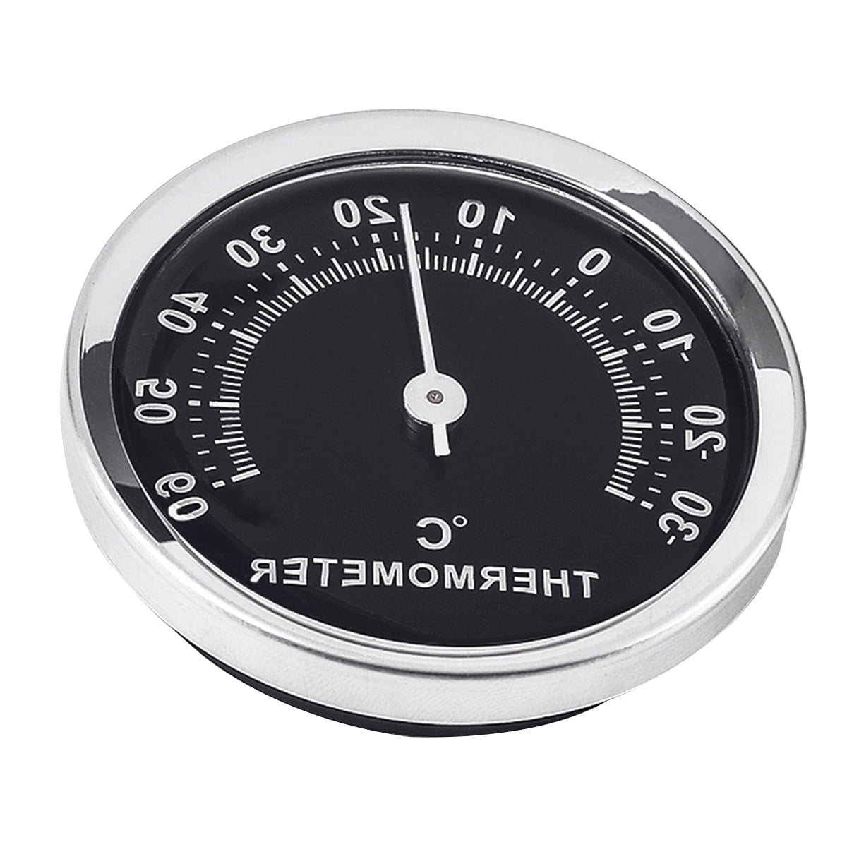 HOMEMAXS Mini Temperature Gauge Plastic Thermometer Room Wall Measuring ...