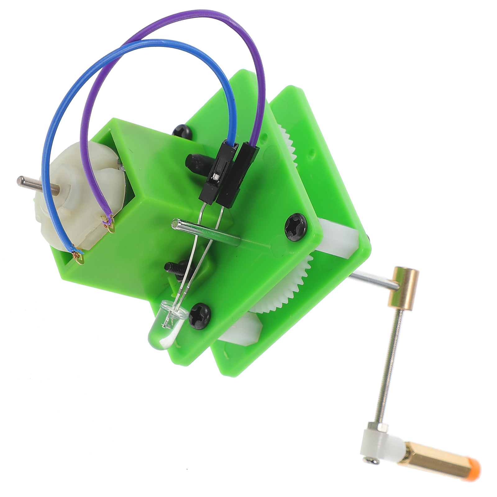 HOMEMAXS Mini Toys for Kids Kid Toy Hand Generator Assembly Toy DIY ...