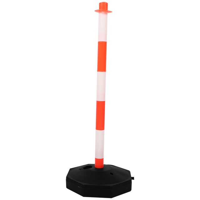 HOMEMAXS Mini Traffic Cones Stanchions Movable Anti-collision Column ...