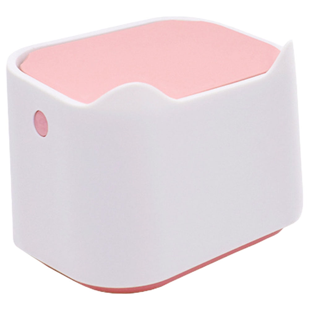 HOMEMAXS Mini Trash Can Press Type Table Trash Can Small Trash Can With ...