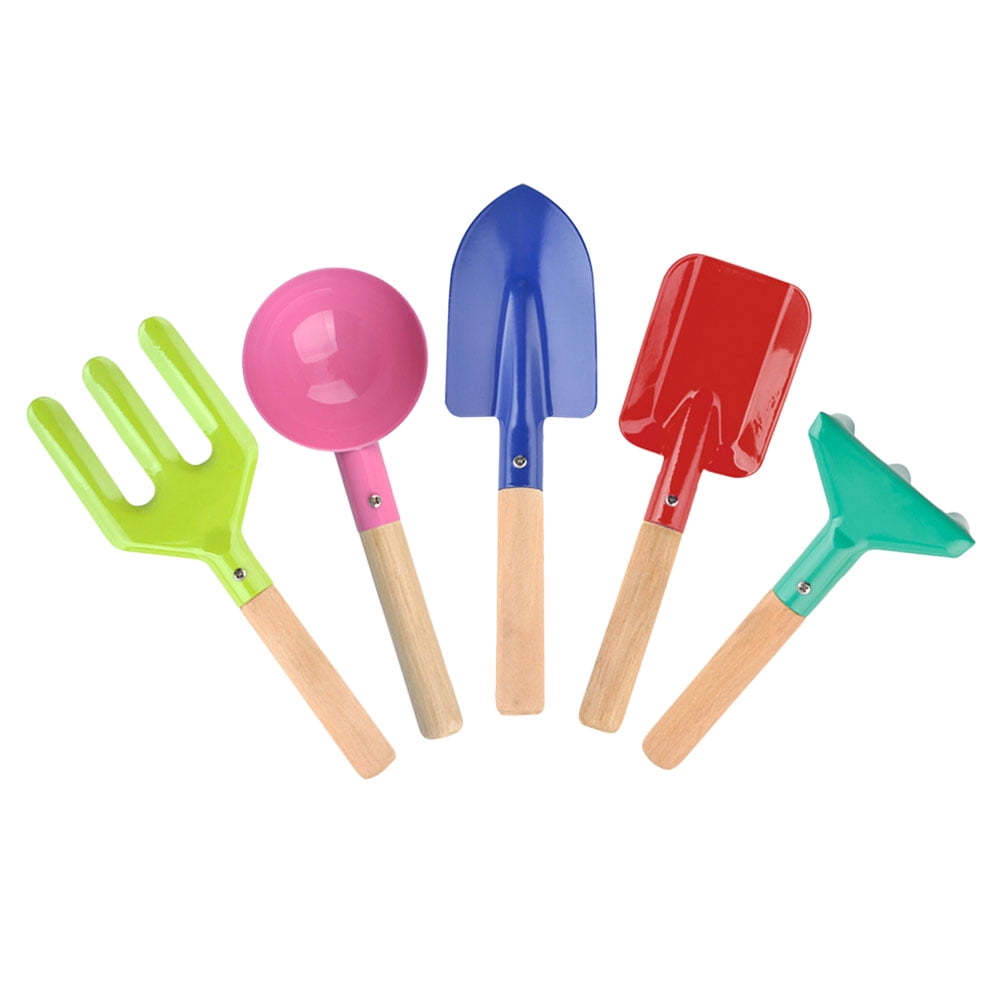 Mini Zen Garden Rake and Shovel Set Sturdy Iron and Wood Hand Tools for ...
