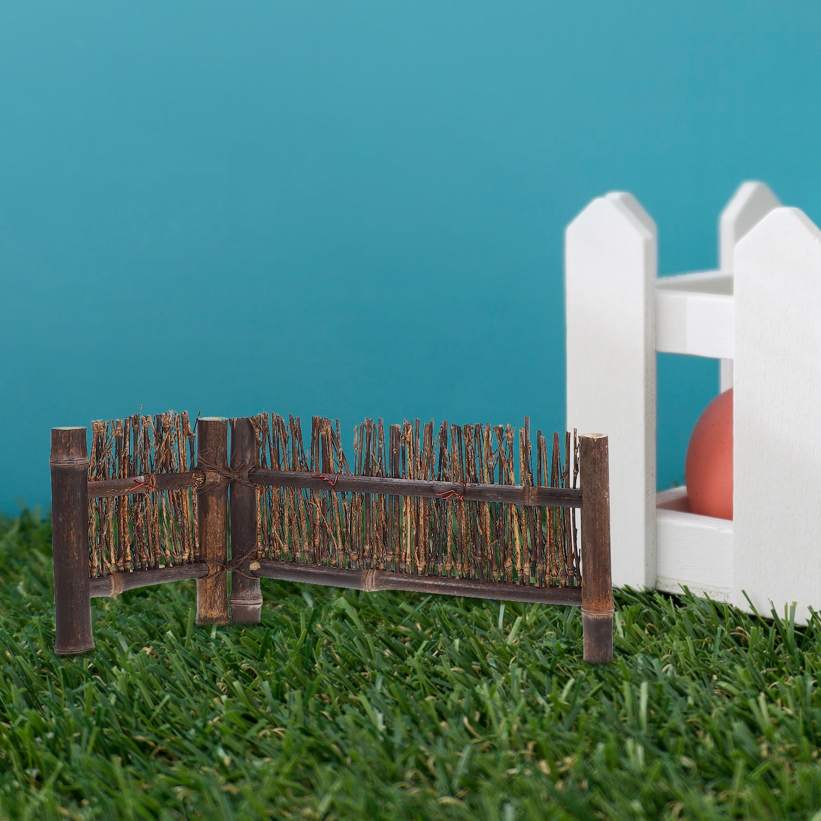 HOMEMAXS Miniature Fence Screen for Garden Bonsai Decoration Micro ...