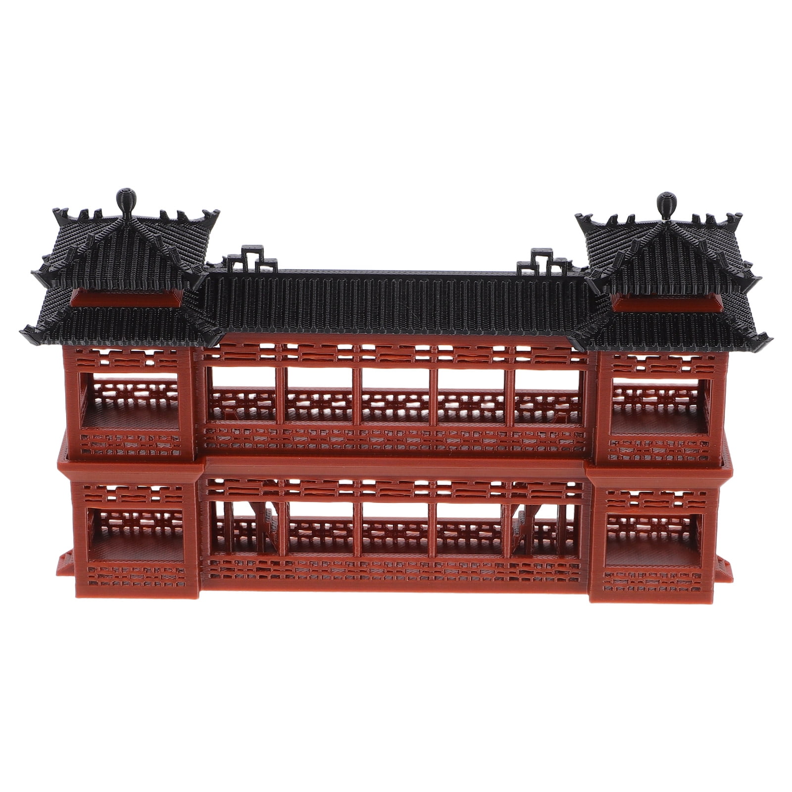 HOMEMAXS Miniature Pavilion Chinese Style Plastic Ancient Pavilion for ...