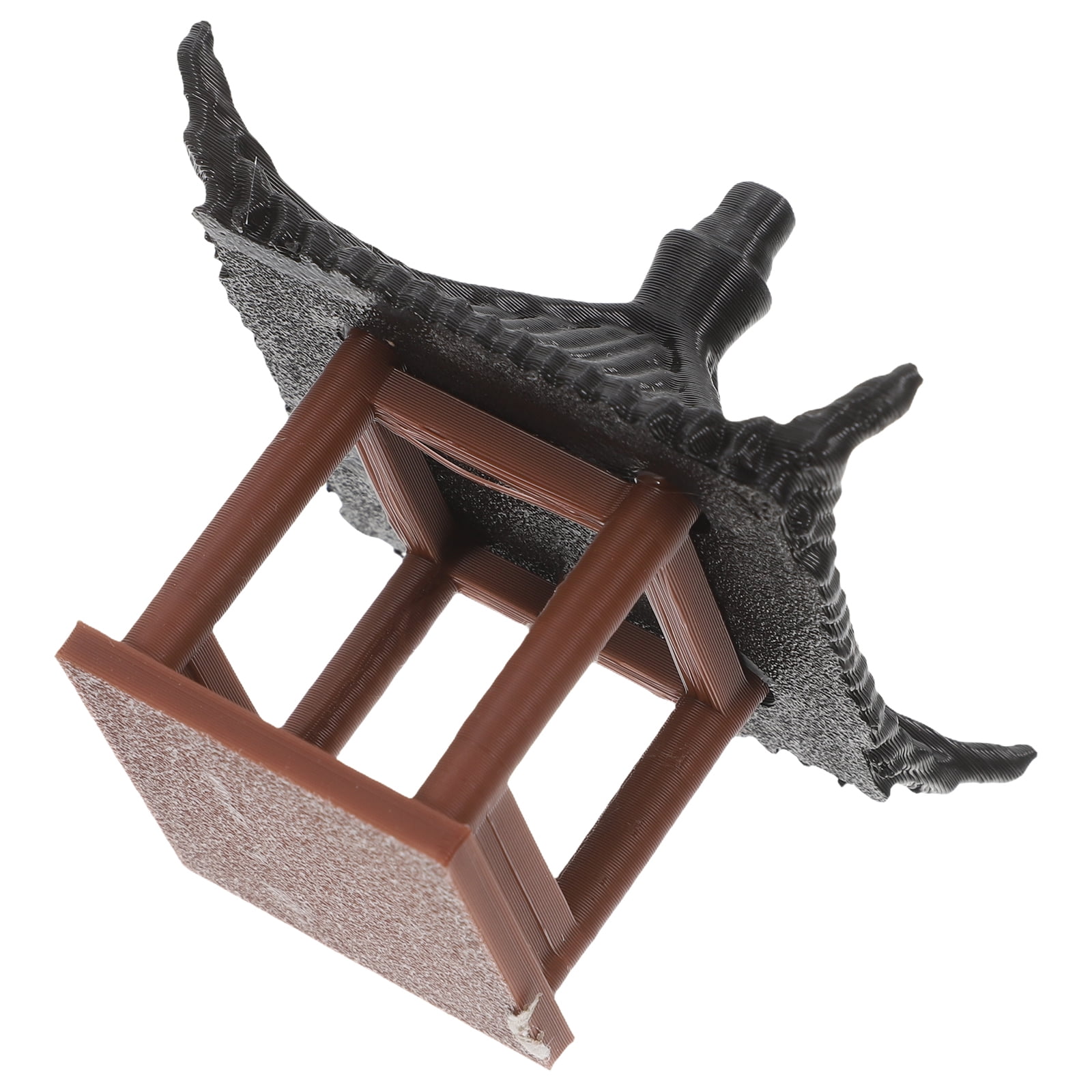 HOMEMAXS Miniature Pavilion Figurine Micro Landscape Ornament ...