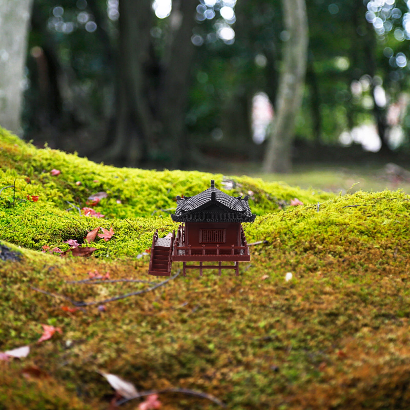 HOMEMAXS Miniature Pavilion Statue For Aquarium Mini Aquarium Pavilion ...