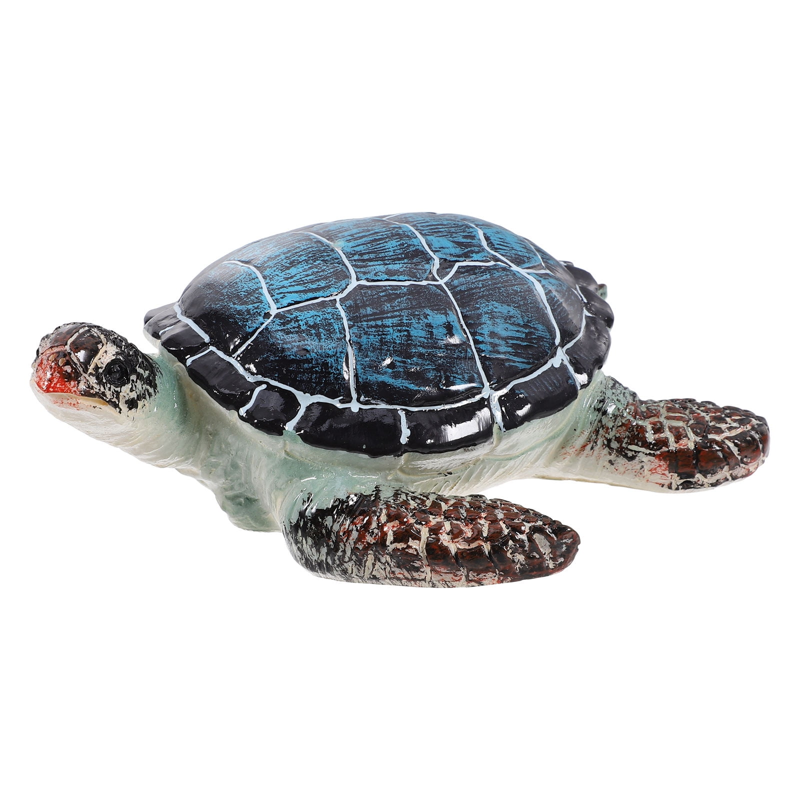 HOMEMAXS Miniature Sea Turtle Statue Office Decor This Resin Figurine ...