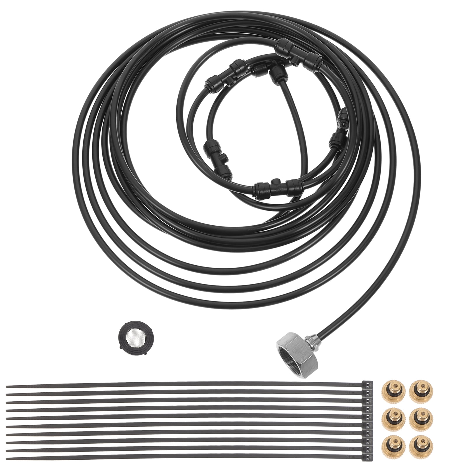 HOMEMAXS Mist Fan Kit Trampoline Adjustable Earth Rod Driver for Rotary ...