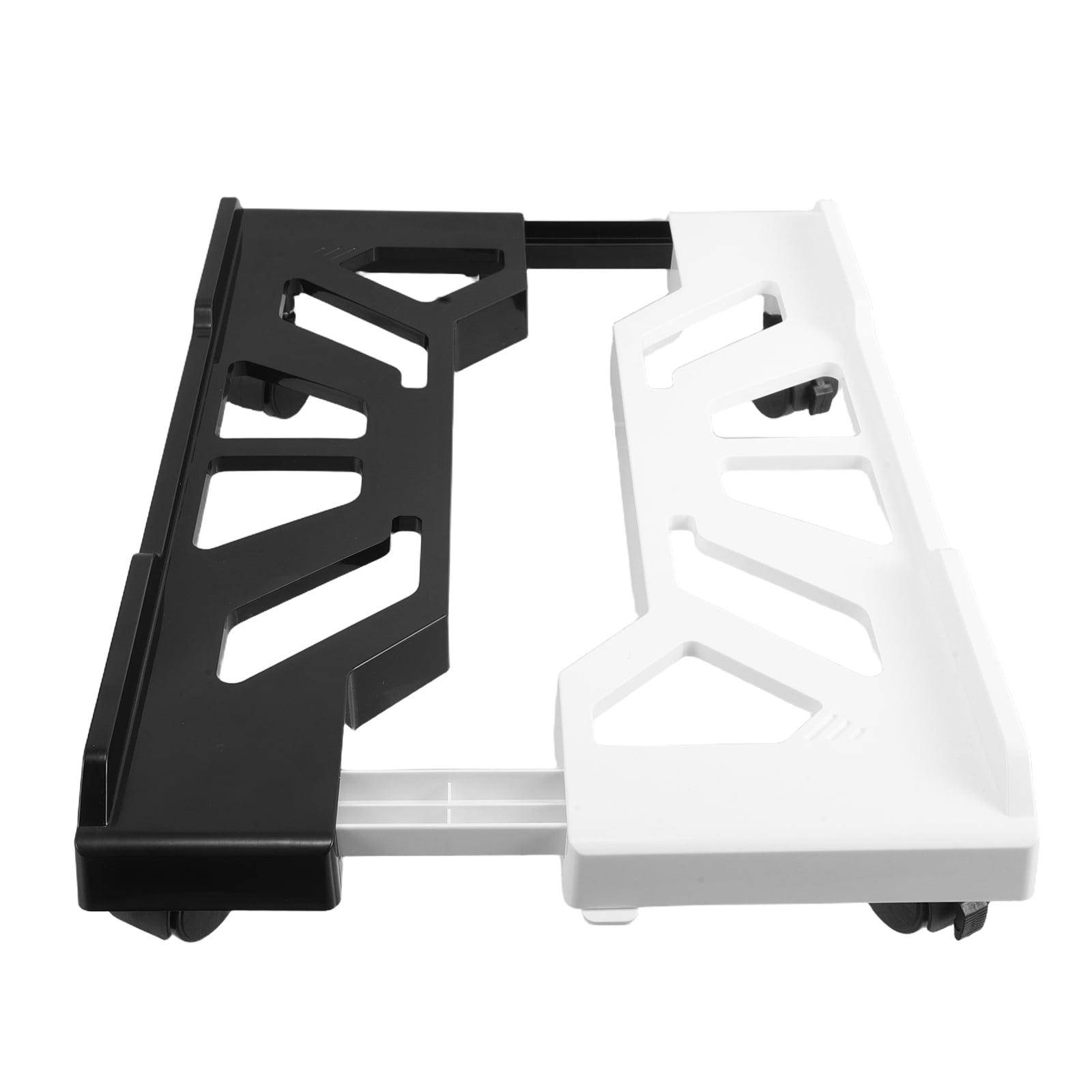 HOMEMAXS Mobile Computer Tower Stand Adjustable PC Tower Holder with 4 ...