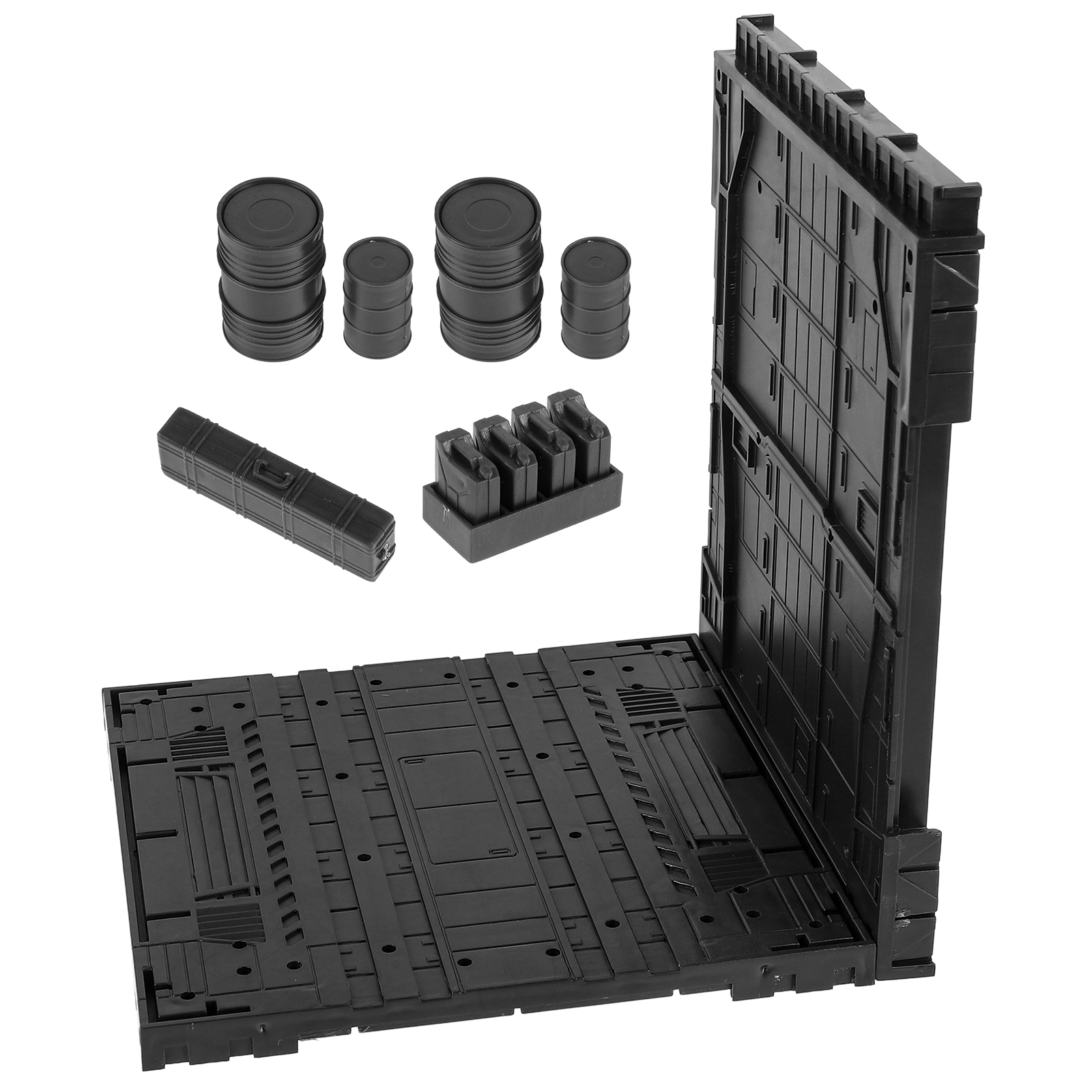 HOMEMAXS Model Pieces Shelves Robort Display Stand Plastic Parts Shelf ...