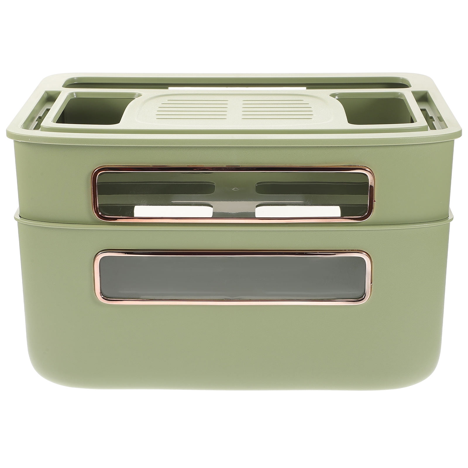 HOMEMAXS Modem Shelf Power Strip Protective Box Cable Storage Organizer ...