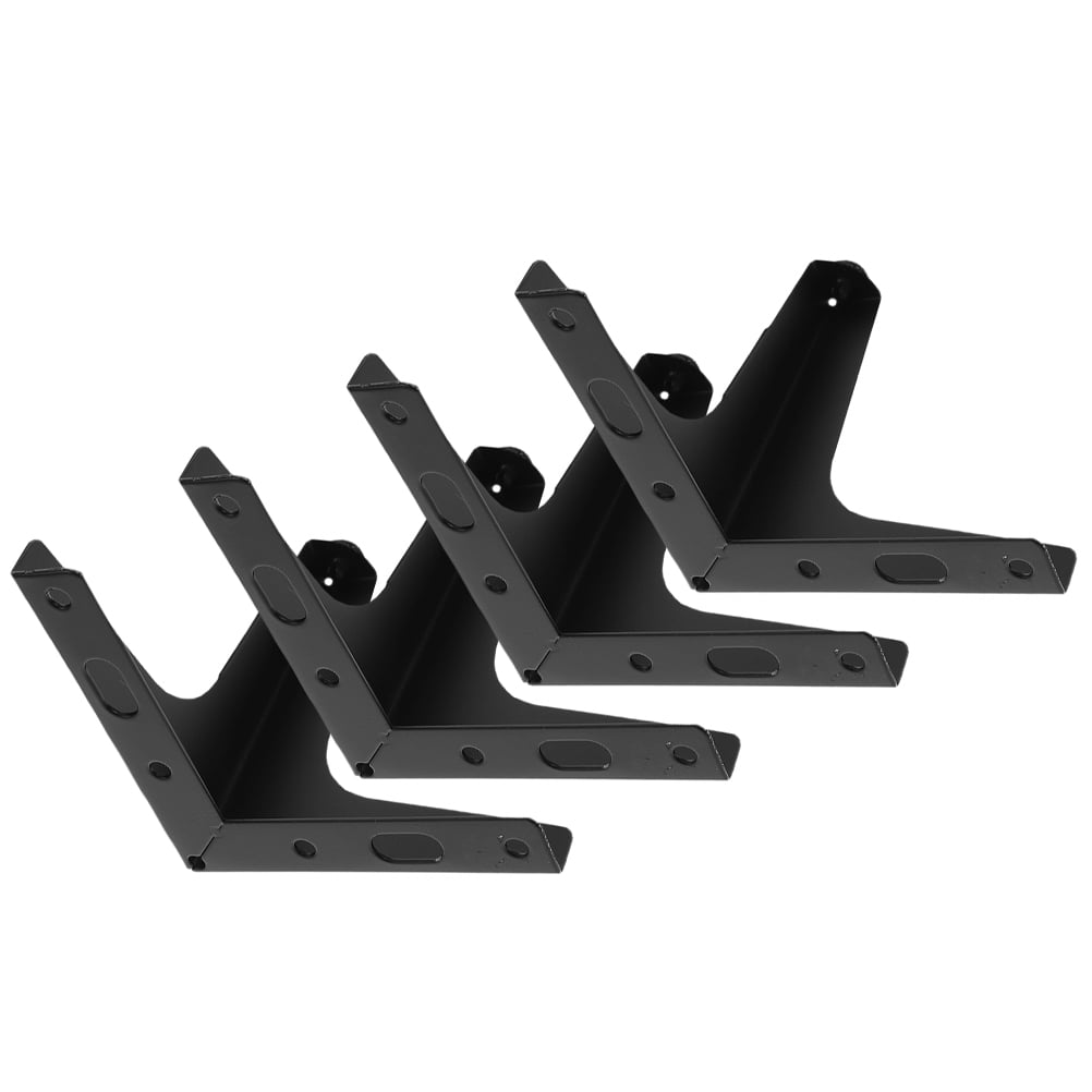 HOMEMAXS Modern Black Iron Furniture Legs for Replacement Extender ...
