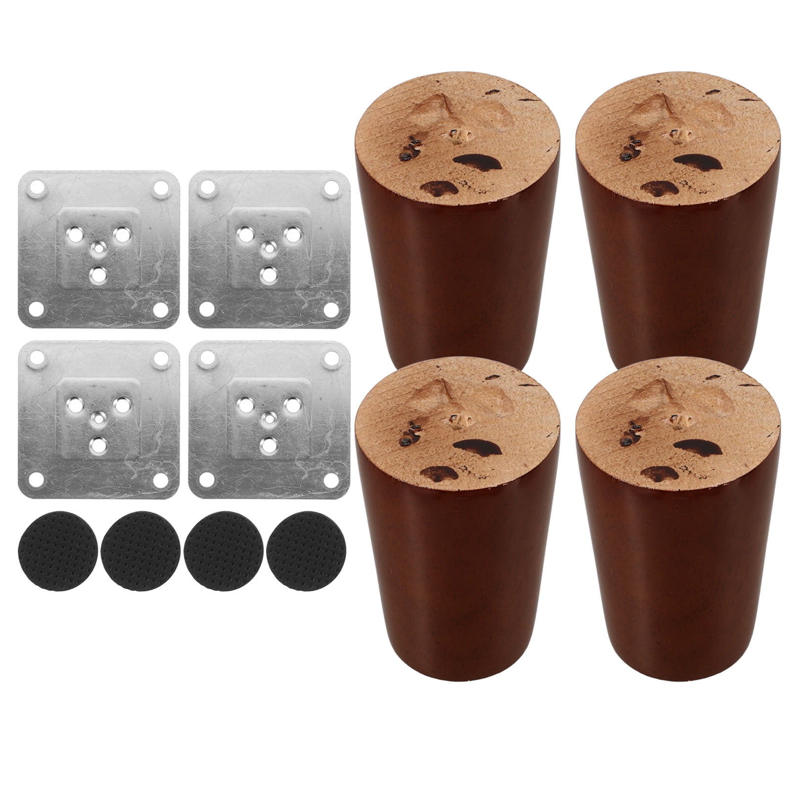 HOMEMAXS Modern Replacement Furniture Legs for Sofas Desks Benches ...