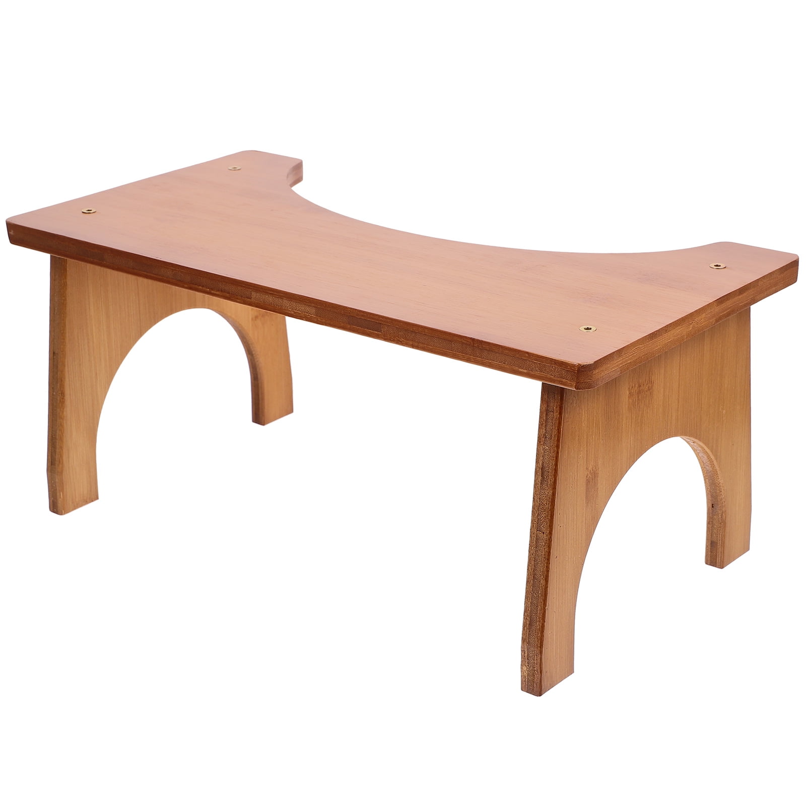 OULII Bamboo Stool Potty Training Step Stool for Bathroom 1Set 14.27X7 ...