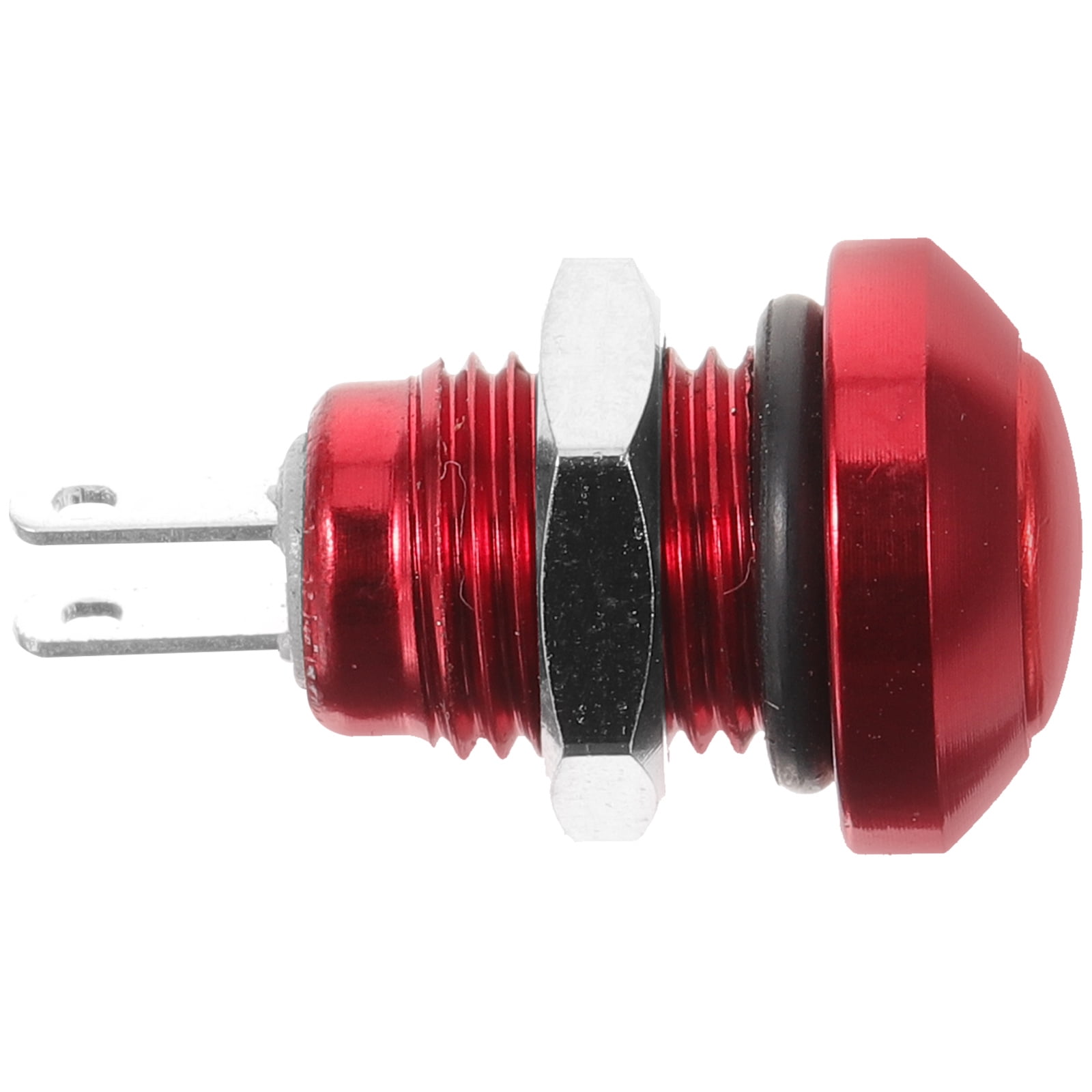 HOMEMAXS Momentary Push Button Automotive Replacement Door Control Start Red - Walmart.com