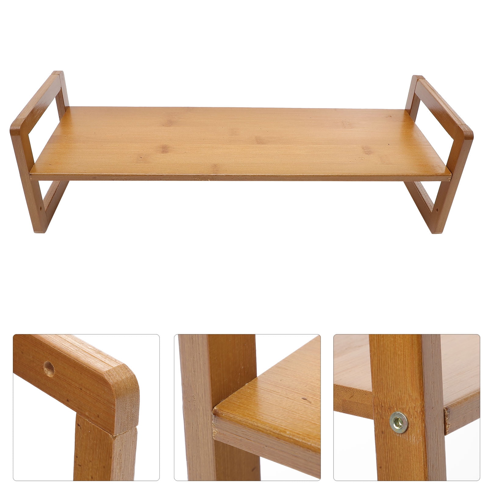 HOMEMAXS Monitor Stand Computer Desktop Heighten Rack Ergonomic ...