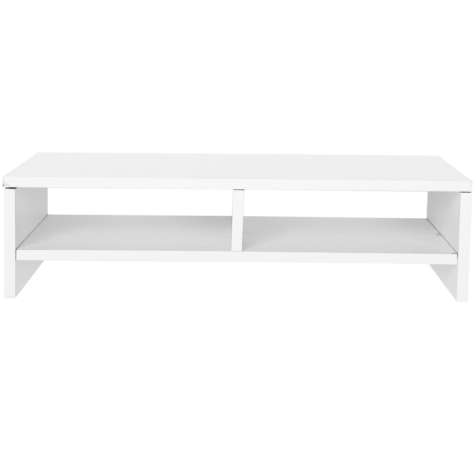 HOMEMAXS Monitor Stand Standing Desk Converter Computer Laptop White ...