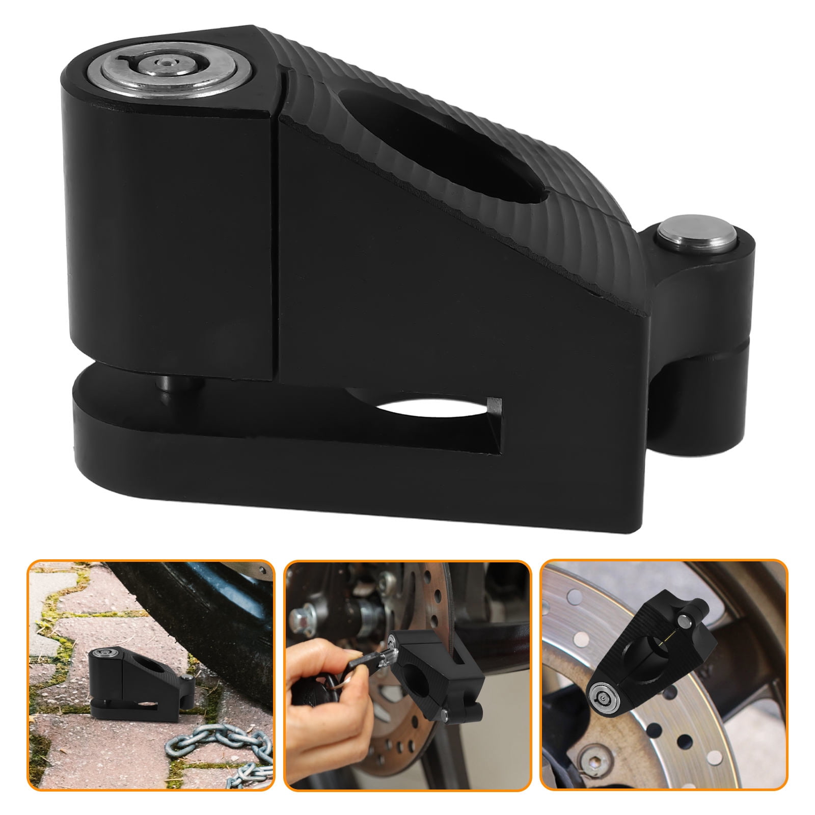 Motorcycle Brake Disc Lock Heavy Duty Anti-Theft Scooter Lock High ...