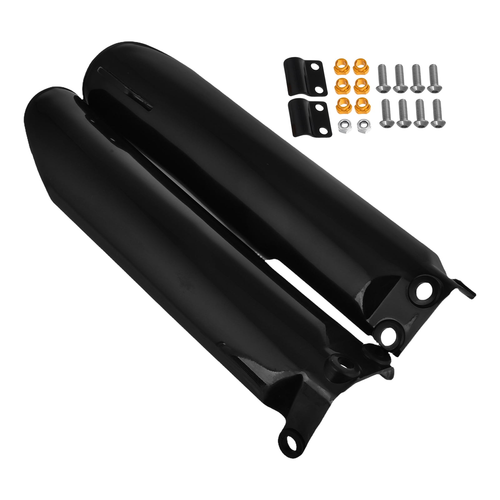 HOMEMAXS Motorcycle Front Fork Guard Covers Front Fork Cap Protector ...