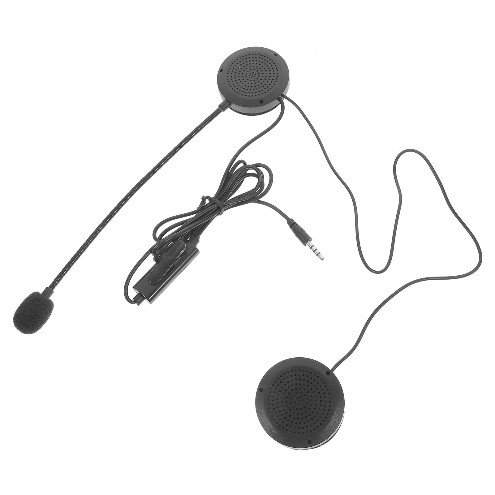 HOMEMAXS Motorcycle Headset Motorcycle Helmet Headphone with Microphone ...