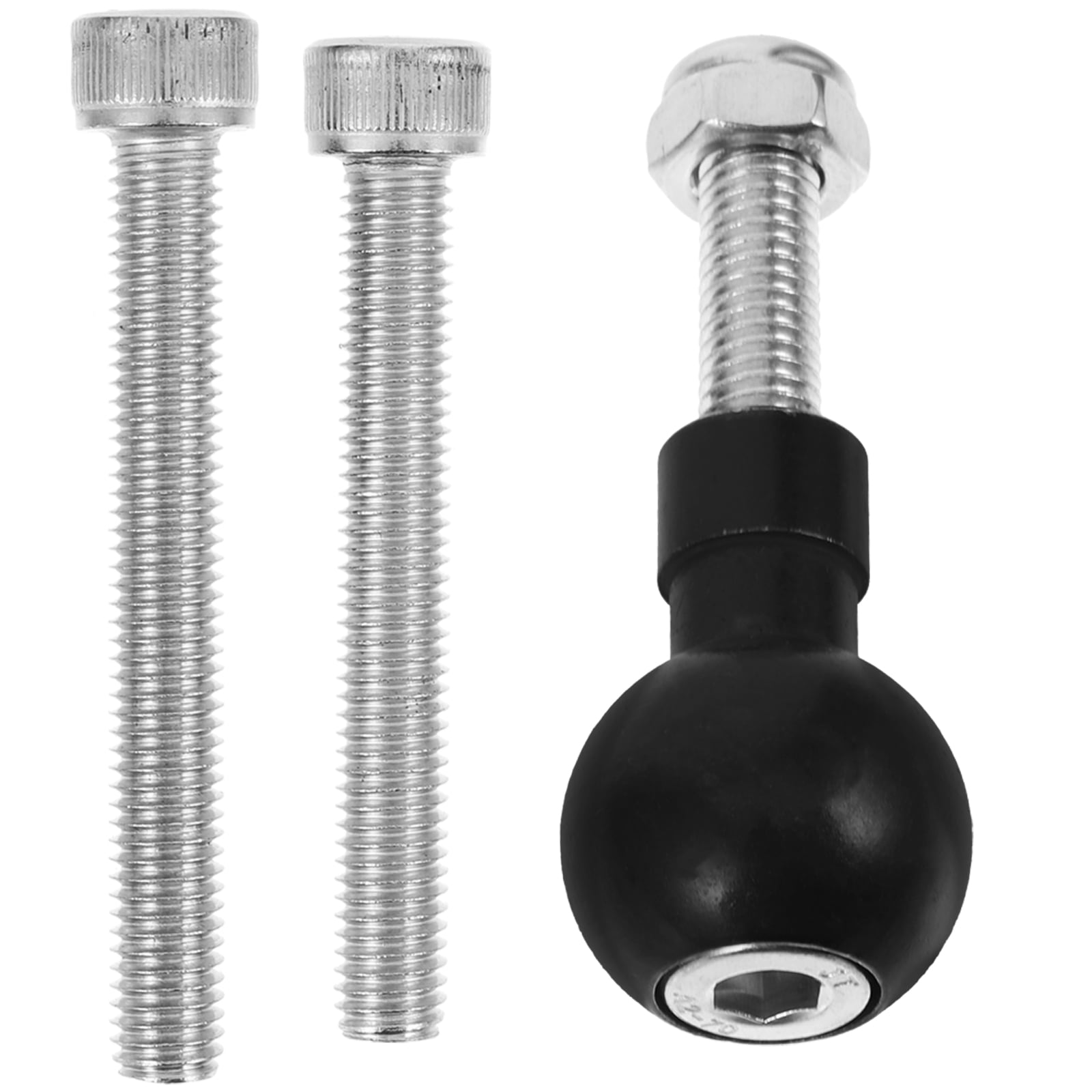 HOMEMAXS Motorcycle Mount Handlebar Clamp Ball Head Base Throttle Moped ...