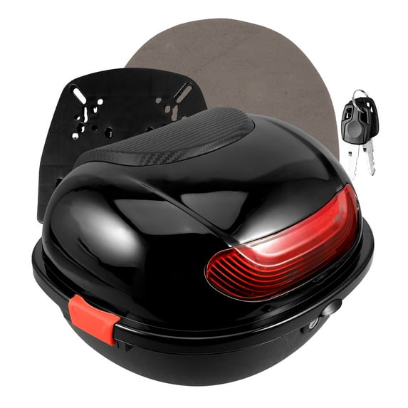 HOMEMAXS Motorcycle Trunk Scooter Top Boxes for Motorcycles Seat Cover ...