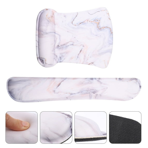 HOMEMAXS Mouse Pad Keyboard Holder Carpal Tunnel Wrist Support Rest for Gaming Soft Pads ...