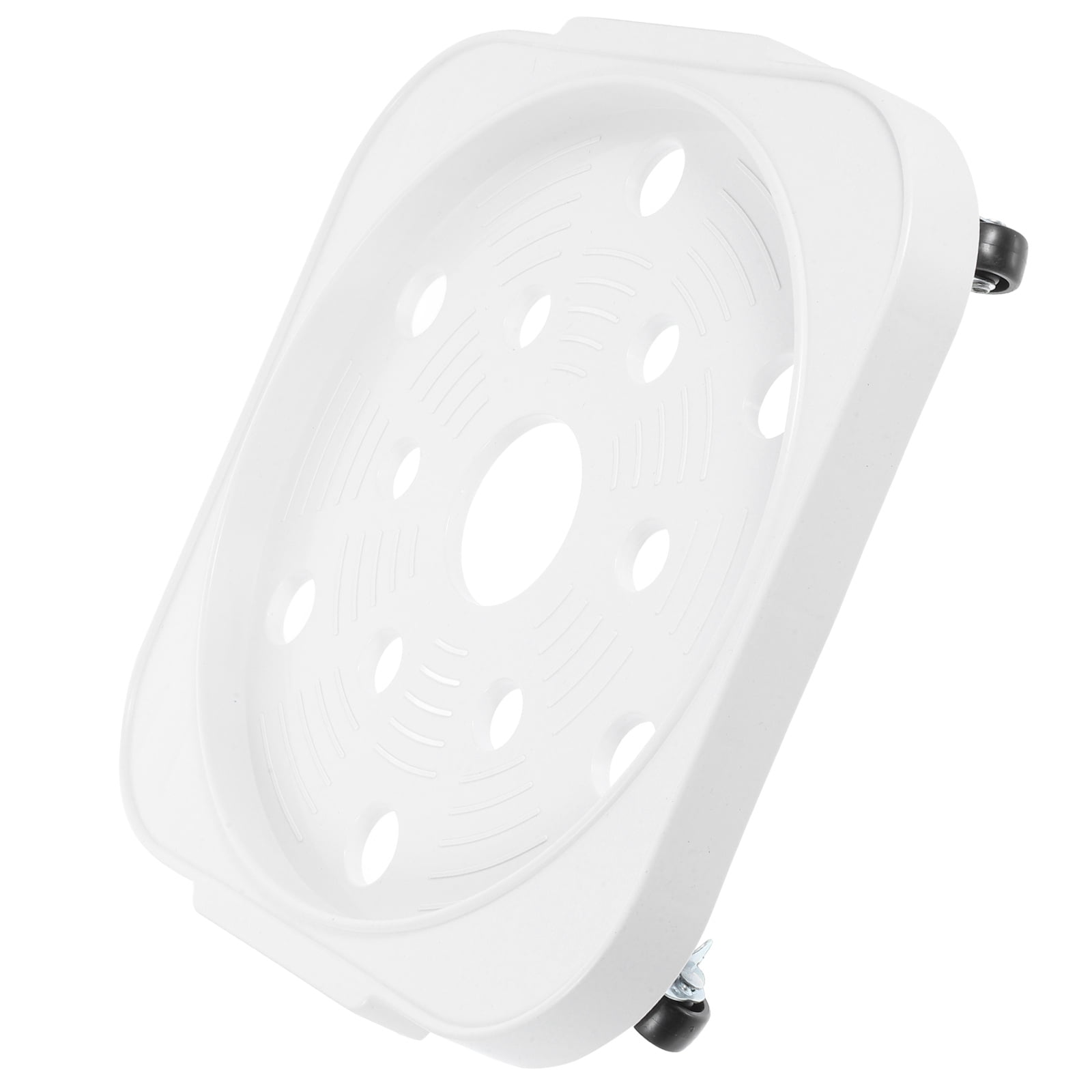 WEUVEB Propane Tank Stand Heavy Duty White PP 1Set For Indoor Outdoor ...