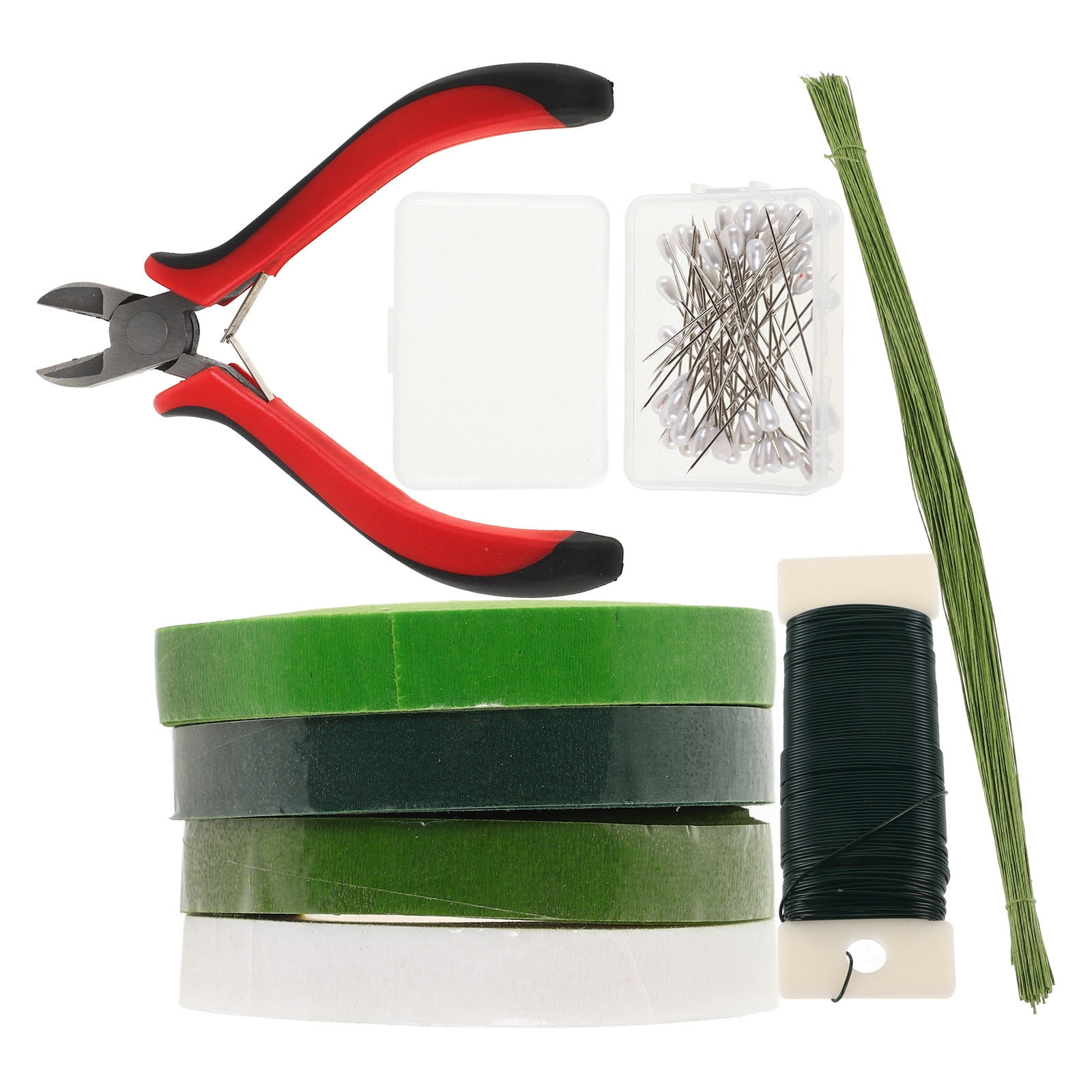 HOMEMAXS Multi Color Floral Arrangement Tool Kit with ABS Metal Wire ...