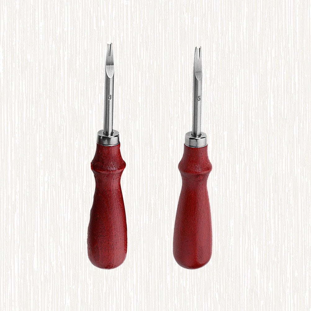 Minkissy Edge Skiving Adults Leather Working 2Pcs 5.5x1x1in - Walmart.com