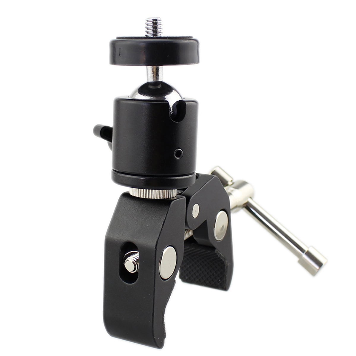 HOMEMAXS Multi-functional Ball Head Camera Clamp Mount Hot Shoe Mount ...