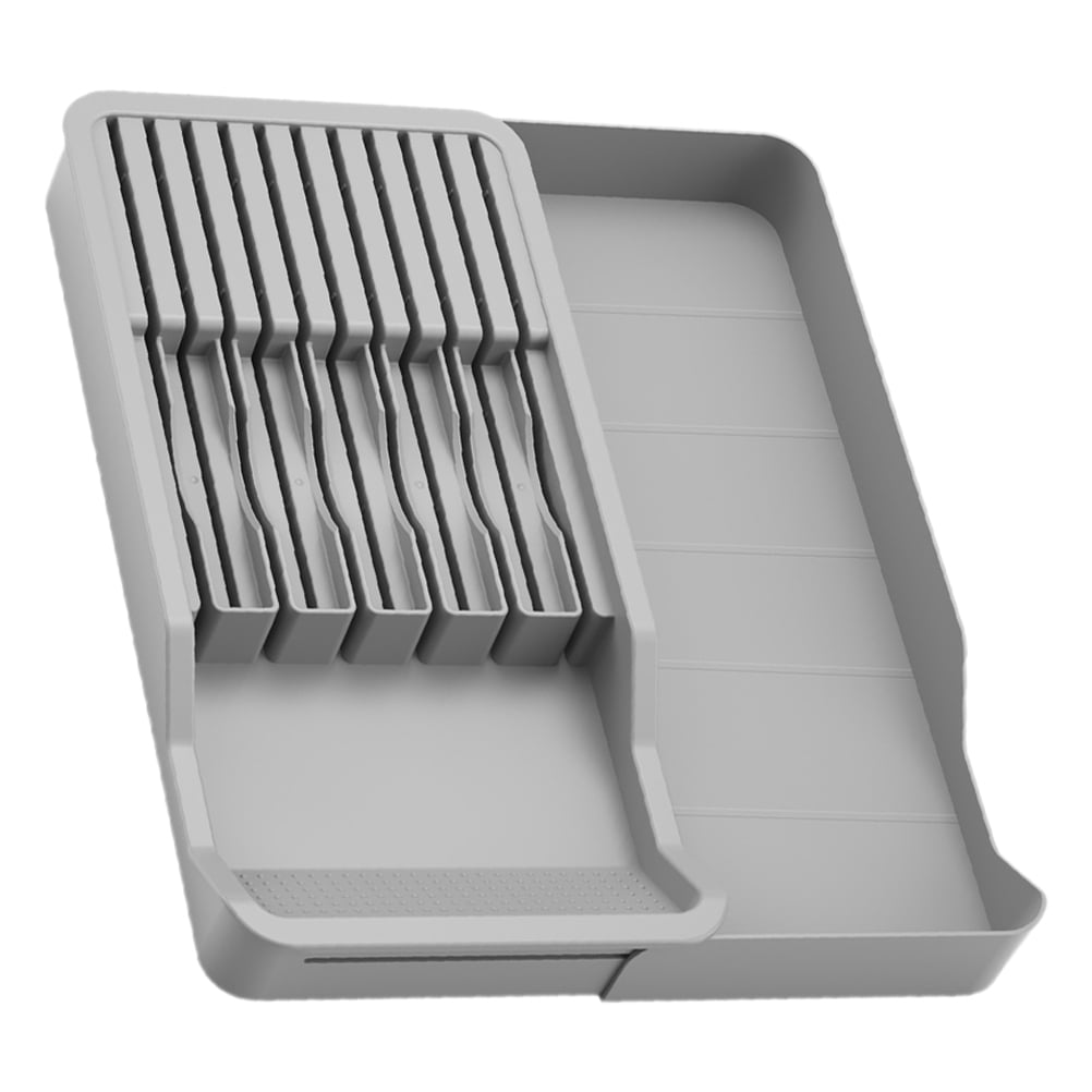 HOMEMAXS Multi-functional Knife Holder Drawer Organizer Sharp Kitchen ...