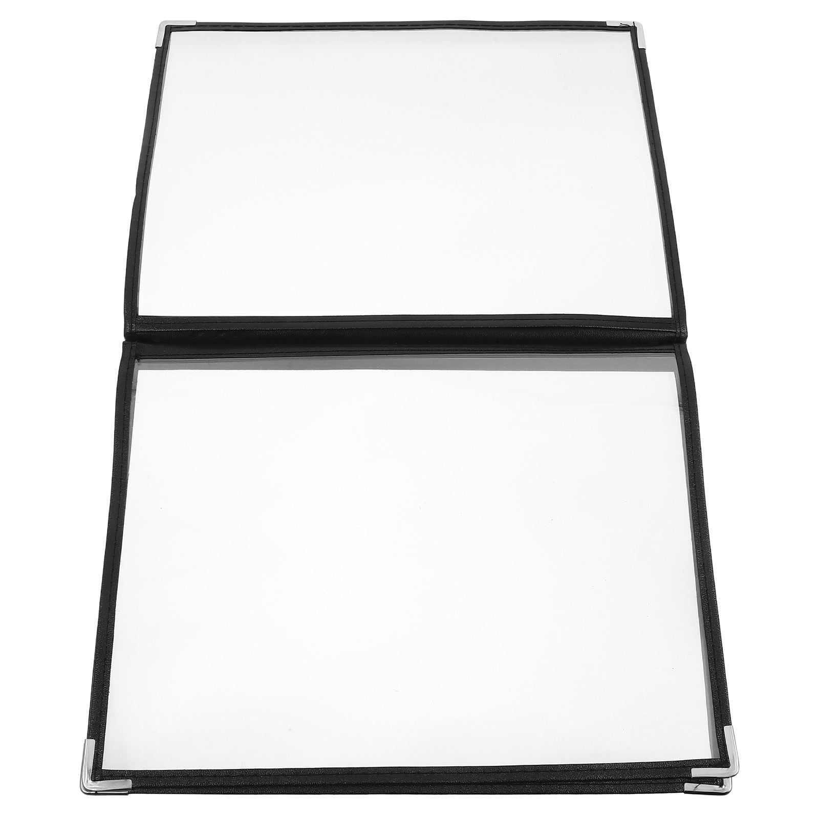 HOMEMAXS Multi-functional Menu Folder Transparent Pvc Menu Protector ...