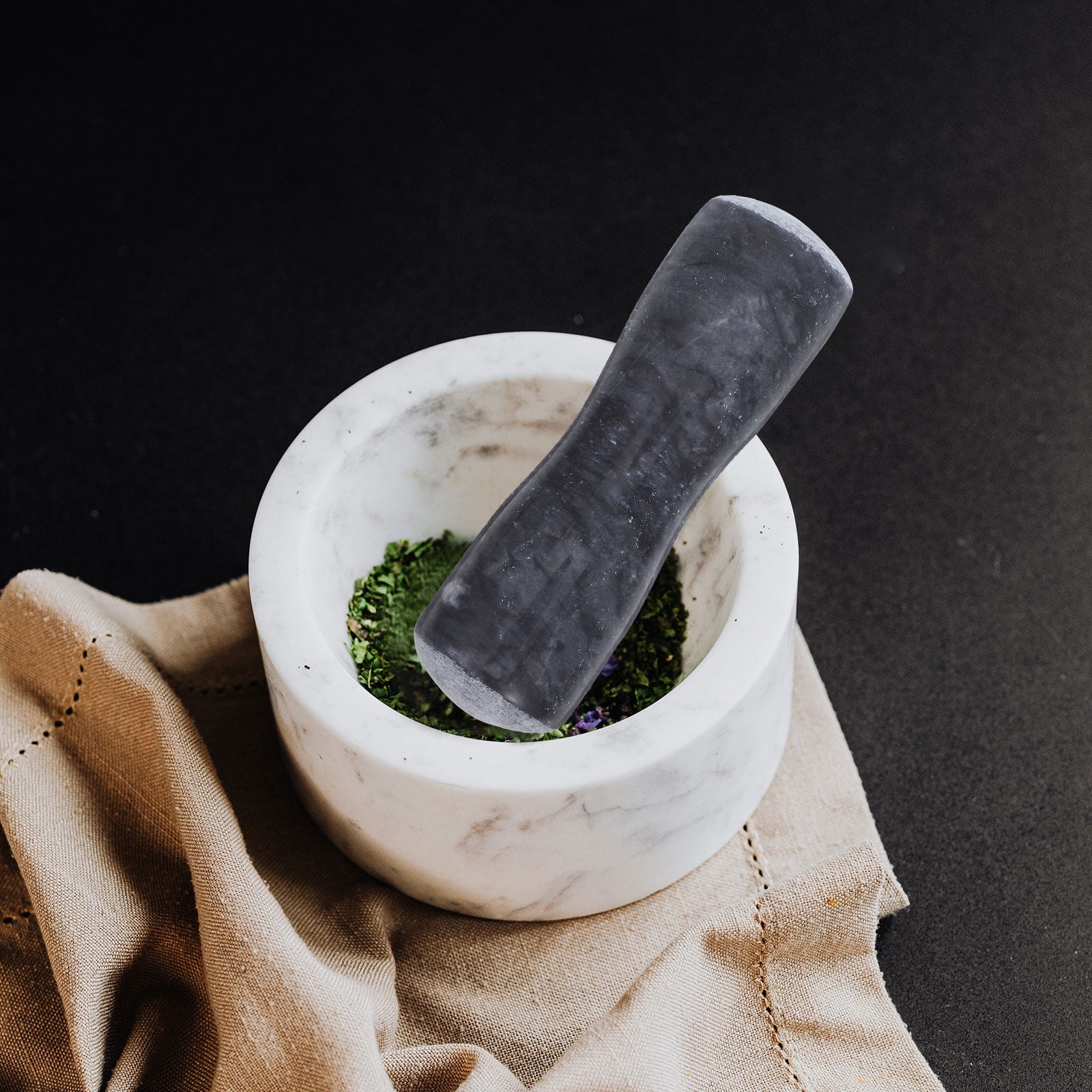 HOMEMAXS Multi-functional Stone Pestle For Kitchen And Lab Use For ...