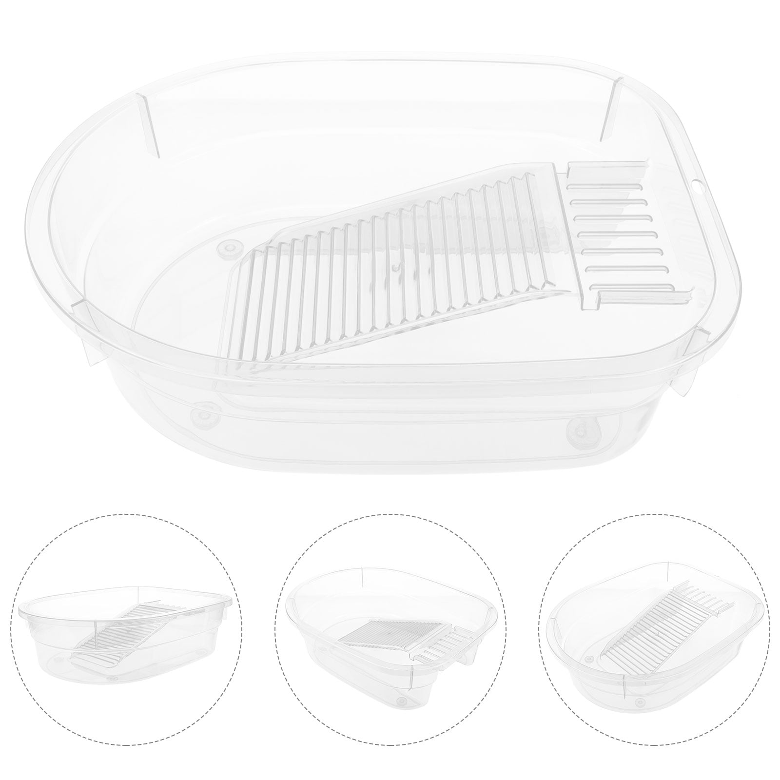 HOMEMAXS Multi-functional Wash Basin Plastic Wash Tub Dormitory Hand ...