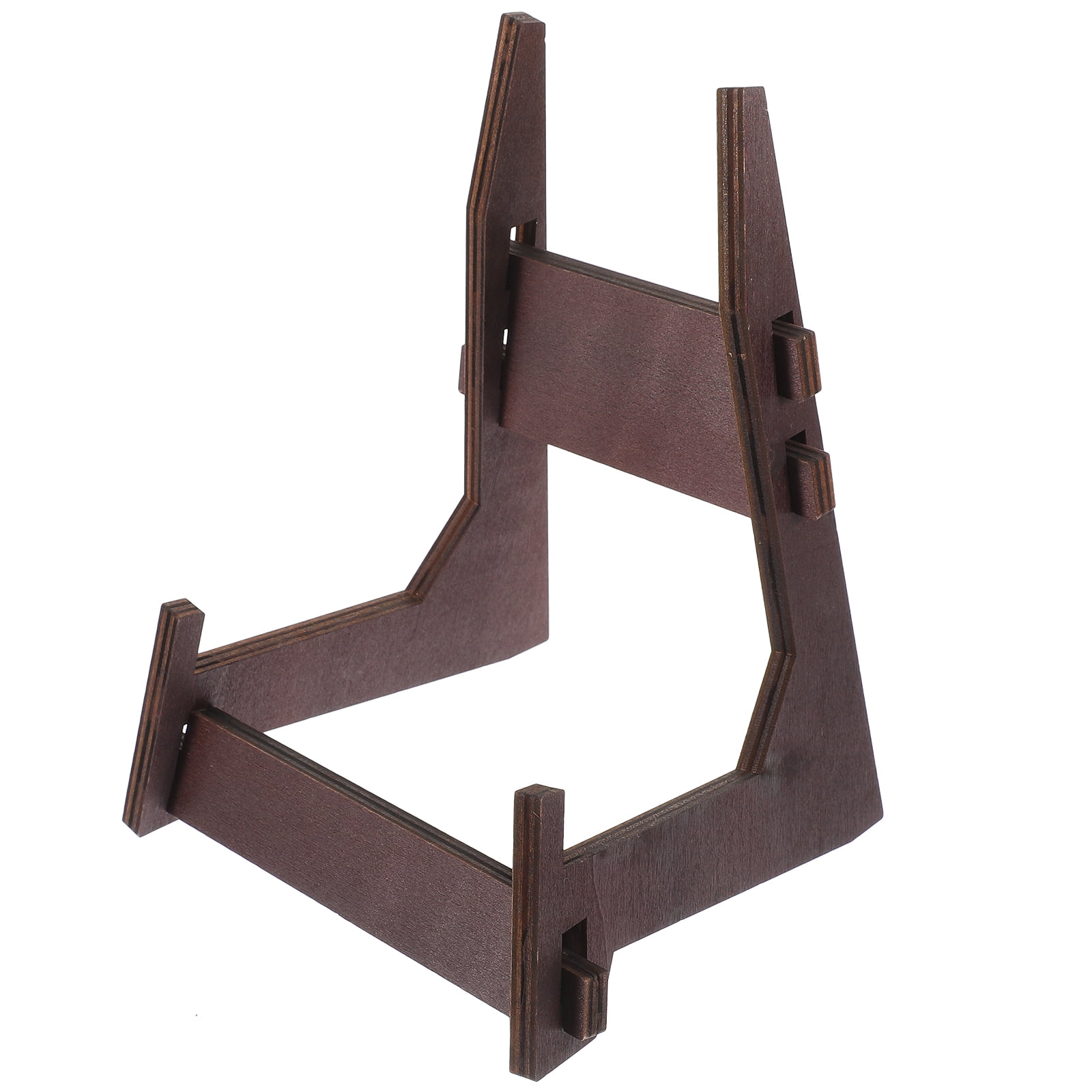HOMEMAXS Wooden Picture Frame Rack Stand Desktop Menu Display Stand for ...