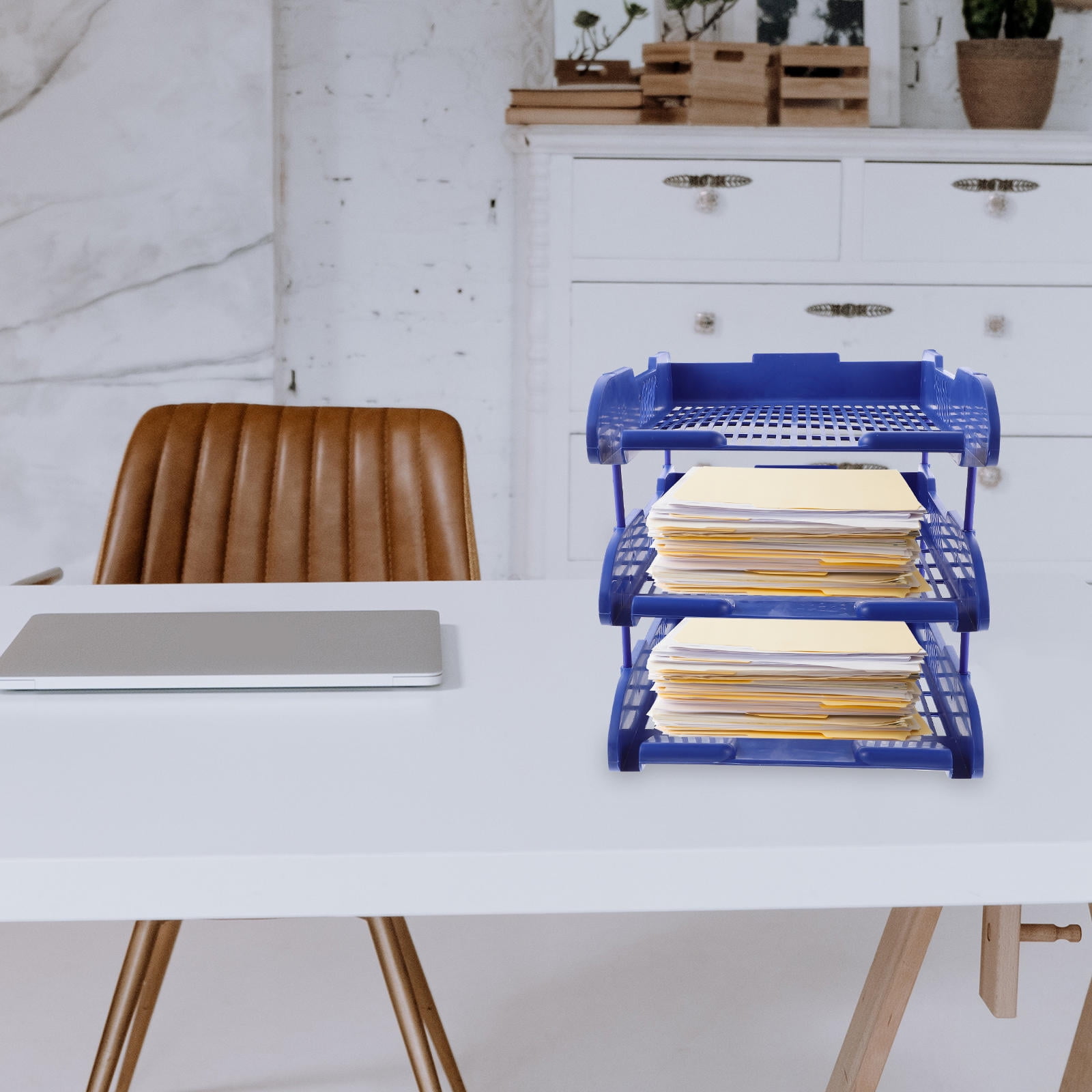 HOMEMAXS Multi-layer Paper Tray Office Paper Letter Tray Vertical Paper ...