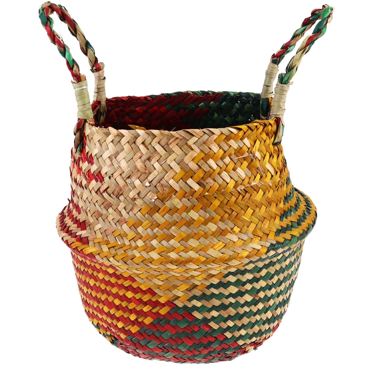 HOMEMAXS Multipurpose Storage Basket in Assorted Colors with Double ...
