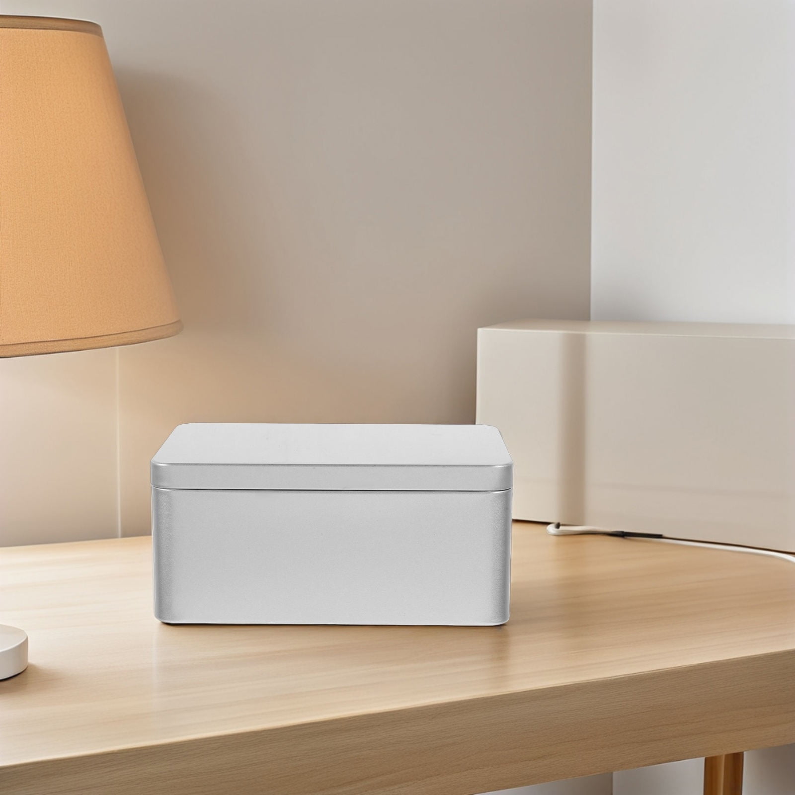 HOMEMAXS Multipurpose Tinplate Storage Box For Sewing Tools Portable ...