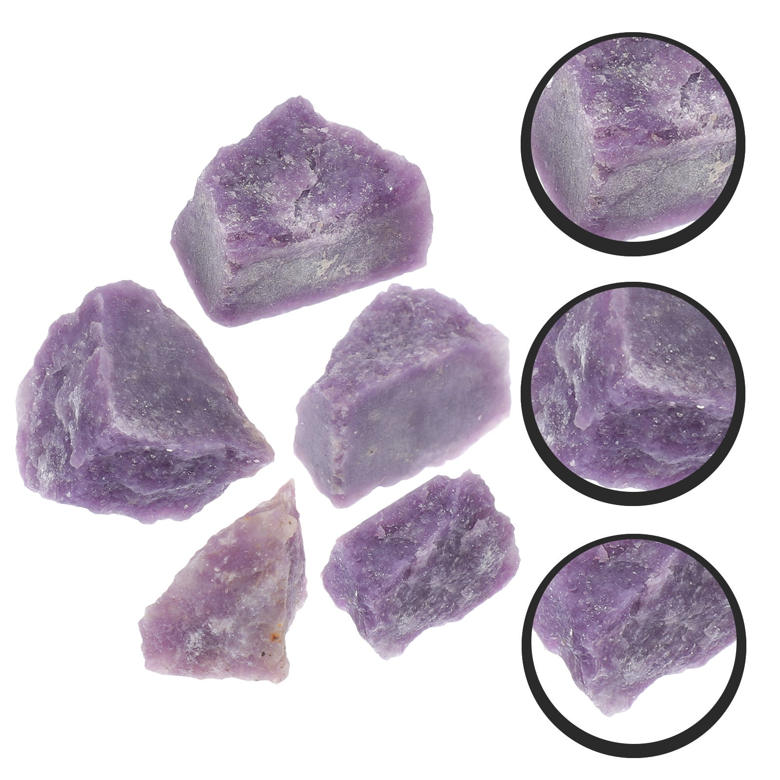 Natural Purple Ore Specimen for Teaching Study 1 Set Mineral Samples ...