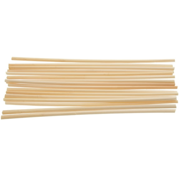 VERDANVERSE Wide Straws Reusable Drinking Pipettes Natural 100Pcs ...