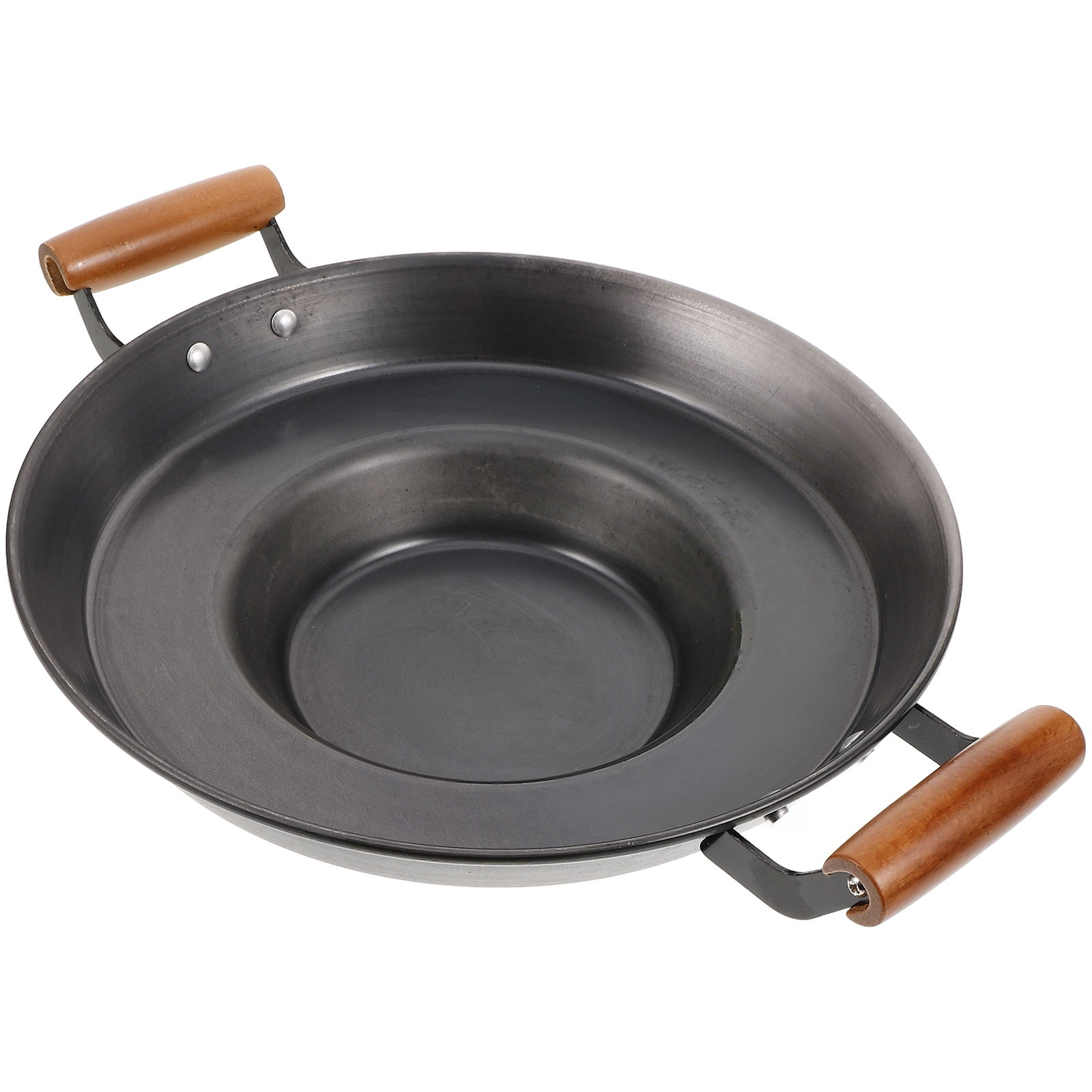 HOMEMAXS Nonstick Frying Concave Pan Kitchen Frying Pan Lightweight ...